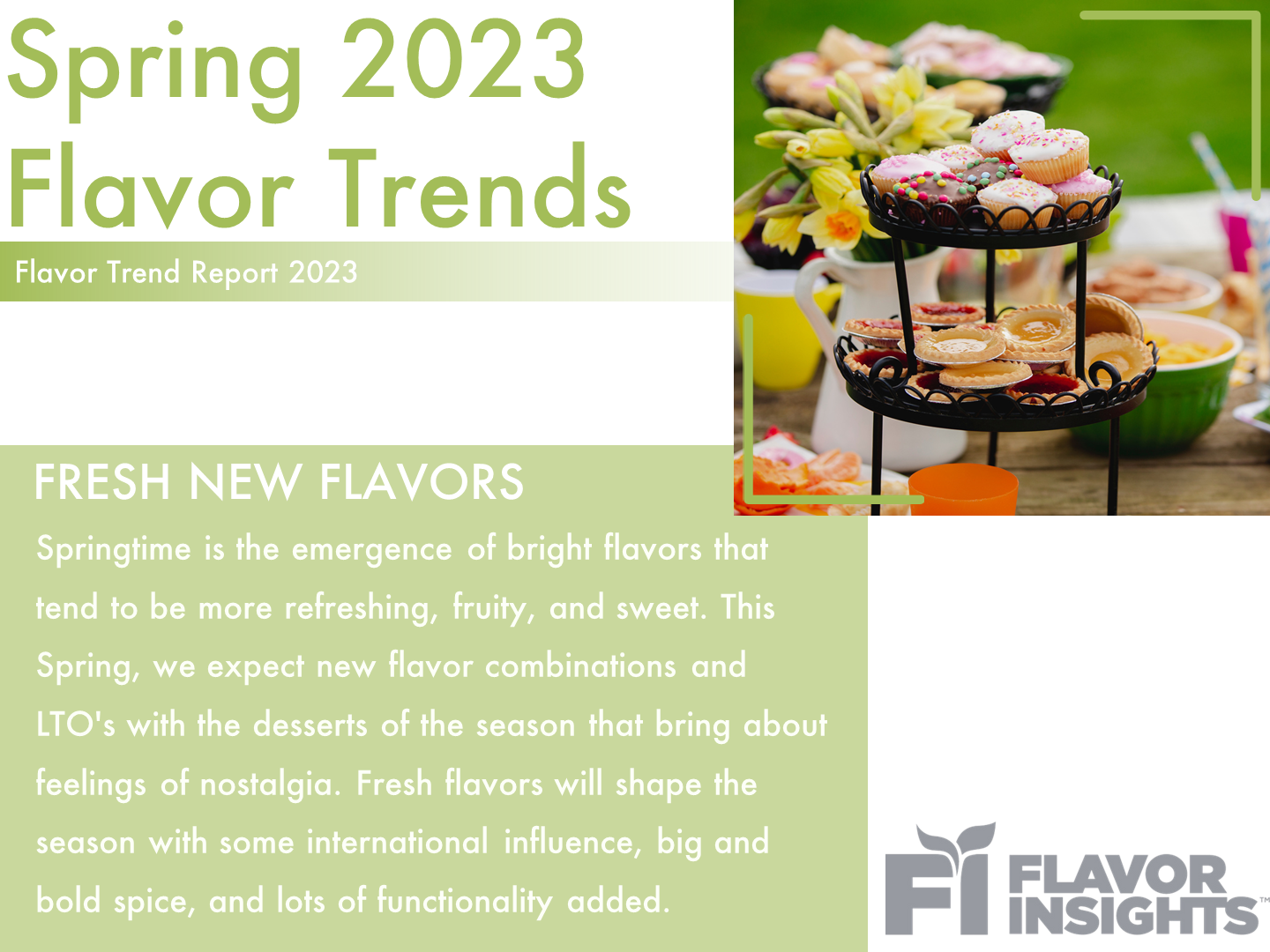 Spring 2023 Flavor Trends – Flavor Insights